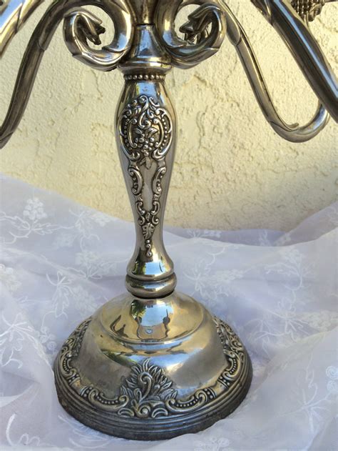 Candleabra Candelabra Arm Vintage GSA Godinger Silver Art Etsy