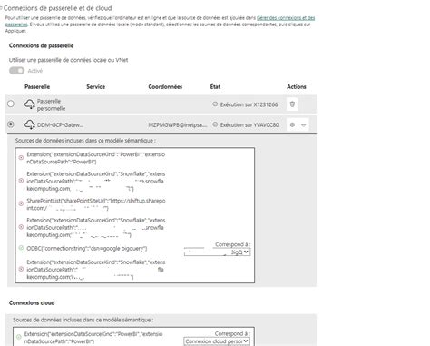 refresh failed using a data getway connector when microsoft