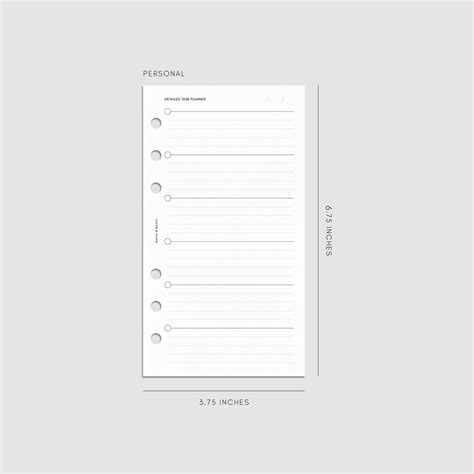 Detailed Task Planner Inserts Cloth And Paper Cloth And Paper
