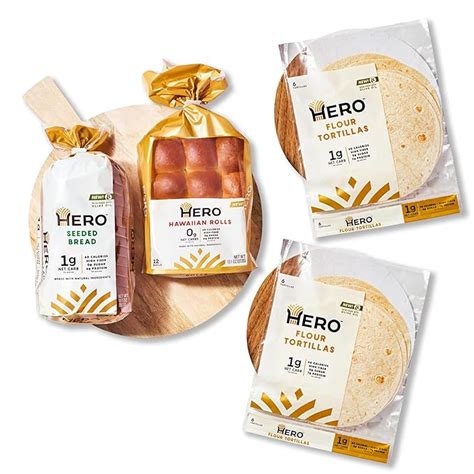 Hero Bread Hero Hits Bundle — 0g Net Carb Hawaiian Rolls