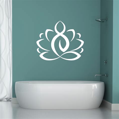 Sticker Muraux Zen Sticker Mural Lotus Ambiance
