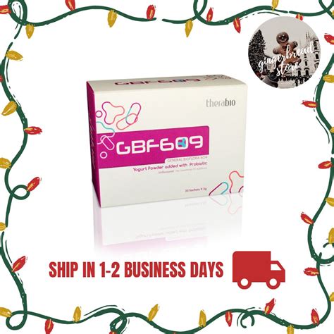 Ready StockTherabio GBF609 Pre Probiotics 60 Billion CFU 30 Sachets