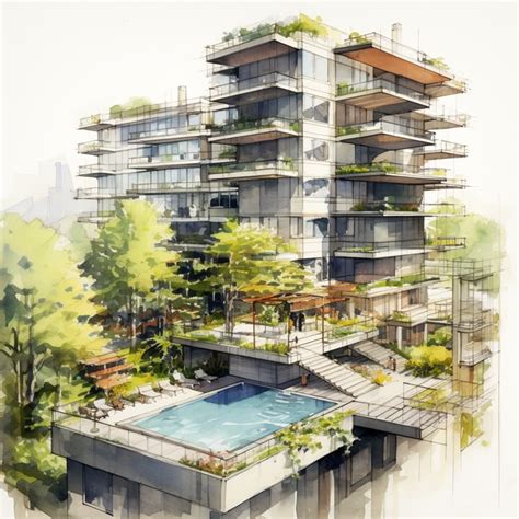 Learn To Create This Type Of Perspective Architecture Design Sketch