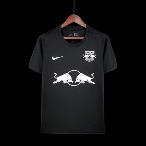Camisas E Camisetas De TIME Do REDBULL PRETO 2023 Escudo Bordado