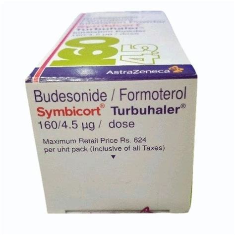 Astrazeneca Symbicort Budesonide Formoterol Inhalation Powder At Rs 624