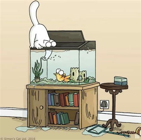Pin on Кот Саймона | Simons cat, Simons cat video, Funny cute cats
