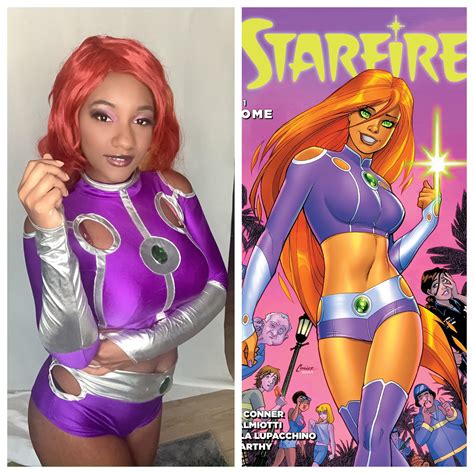 New 52 Starfire Sexy Cosplay