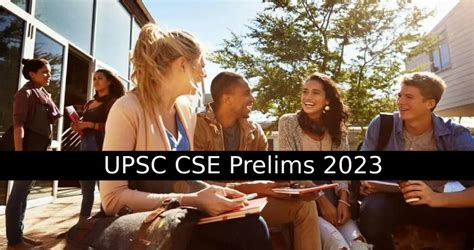Upsc Cse Prelims 2023 Notification Today Check Details