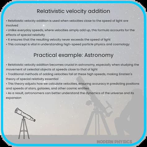 Relativistic Velocity Addition Equation Examples And Theory