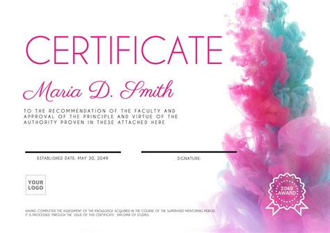 Hand This Certificate At The End Of The Course And Impress Your