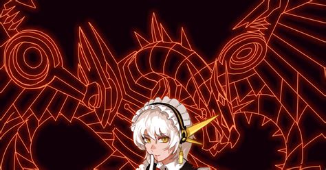 Yu Gi Oh Transforming Into Female Girl 사이버드래곤메이드 인피니티 Pixiv