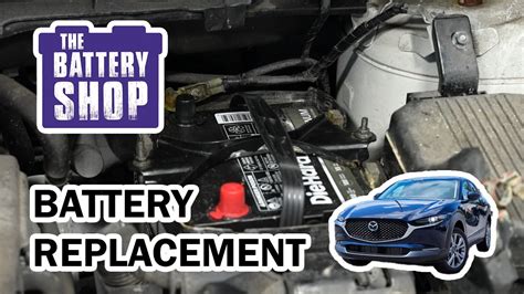 Mazda Cx New Battery Install Present Youtube