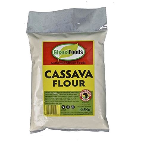 Buy Cassava Flour Kokonte By Ghana Foods 500g X 3 Bags Online At