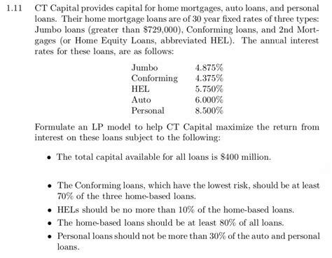 Solved Formulate An Linear Programming Model No Need To Chegg