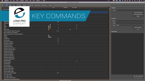 Five Unassigned Logic Pro Key Commands That Every Logic User Know