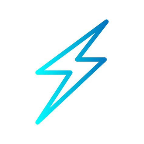 Lightining Generic Gradient Outline Icon
