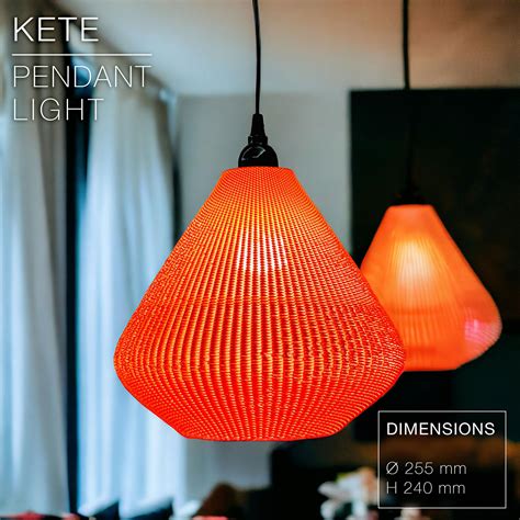 Kete Pendant Light E27 And E26 Fast Print 3d Model By Charlesregaud