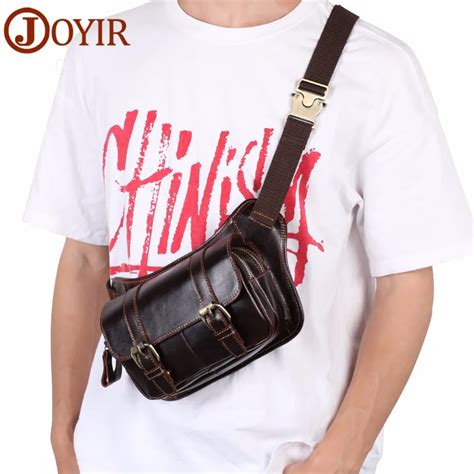 Buy Joyir Genuine Leather Chest Bag For Men Crossbody