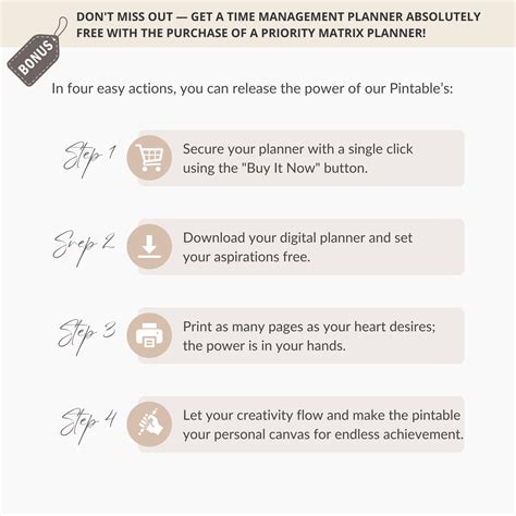 Priority Matrix Planner For Productivity Strategies Daily Task Management Task Delegation