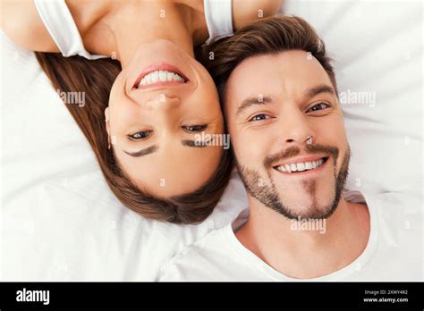 Enjoying Their Time Together Top View Of Beautiful Young Loving Couple