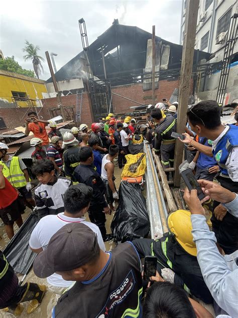 Mandalay မန္တလေးမြို့ ရတနာပုံစျေးအနီးက စားသောက်ဆိုင် မီးလောင်ပြီး အမျိုးသမီး လေးဦး သေဆုံး၊ ငလ