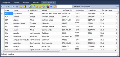 Mysql Mysql Workbench 6246 Live Editing Tabsheets