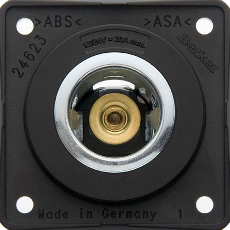 Berker 12v Power Socket Outlet Anthracite Black Electrical Wiring