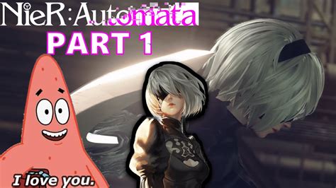 Ok I See The Appeal 2b Got Cake I Nier Automata Pt 1 Lets