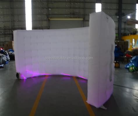 Portable Photobooth Backdrop Curved Party Wall Backdrop For Wedding