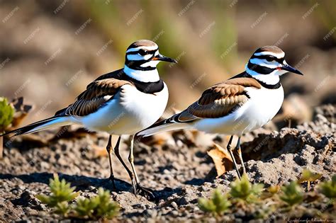 Premium Photo Beautiful Killdeer Bird In The Forest