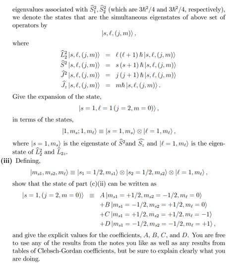 solved in this problem we consider the total spin angular
