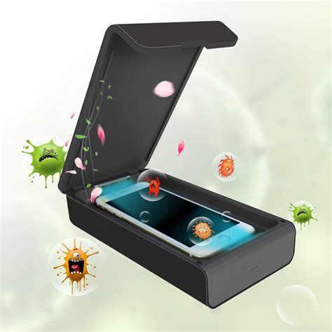 Smart Phone Uv Sanitizer Portable Uv Light Cell Phone Sterilizer