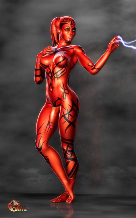 Rule 34 1girl 2012 3d Alien Darth Hell Darth Talon Dickgirl Force Lightning Futanari Herm