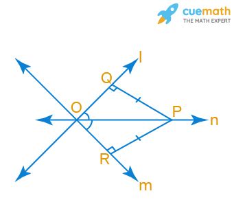 Two Lines L And M Intersect At The Point O And P Is A Point On A Line N
