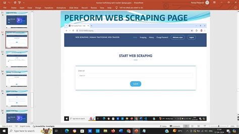 ppt human trafficking web tracker python django webscraping youtube