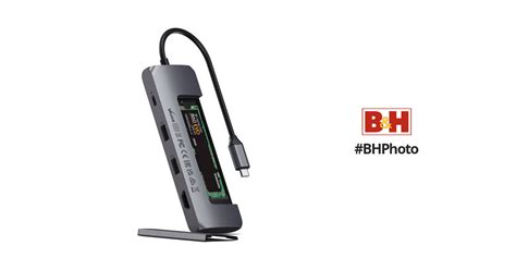 Satechi Usb Type C Hybrid Multiport Adapter Space Gray