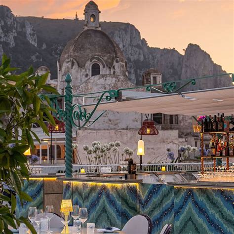 Bianca Rooftop Restaurant Capri Citta Metropolitana Di Napoli