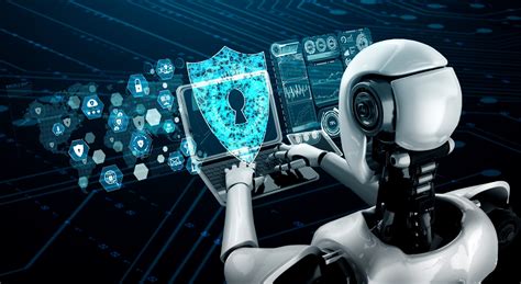 Ai Robot Using Cyber Security To Protect Information Privacy Zettatek