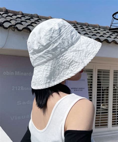 타임아너드 코튼 버킷햇 보넷모자 벙거지 챙 넓은 여름 벙거지 바캉스 물놀이 햇빛차단 모자크기 넉넉 둘레조절 고무줄 8cm와이드챙