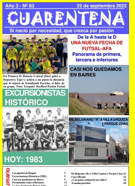 El blog de Pablo Wildau APARECIÓ EL Nº DE CUARENTENA