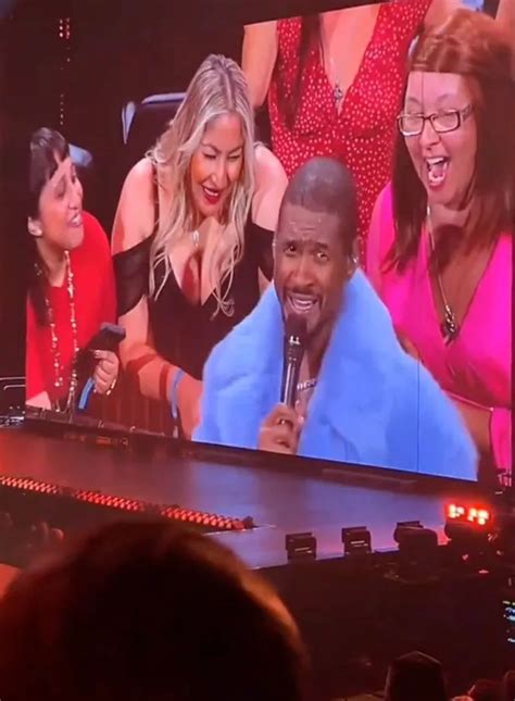 Usher Concert Almost Hit With Medical Disaster As He Feeds Fan Cherries The Mirror Us