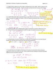 Applications Of Systems Of Equations And Inequalities Solving Course Hero
