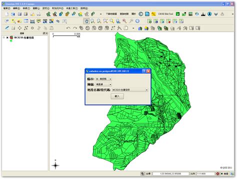 QGIS及Open Geodata資源網 Sinica 利用QGIS進行水圳圖地理坐標校正