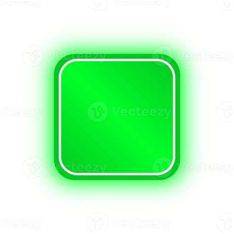 Neon Green Square Banner Neon Square 10976690 Png