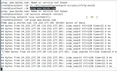 ping name or service not known 黑马 项目 畅购商城 虚拟机连不上 csdn博客
