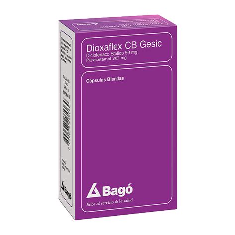 Dioxaflex Gesic Cápsulas Blandas Laboratorios Bagó
