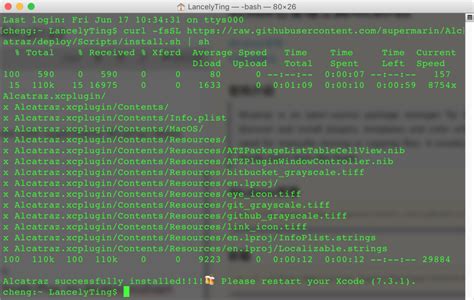 Xcode包管理工具Alcatraz lancely 博客园