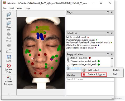 Labelme的使用学习labelme怎么删除标注点 Csdn博客