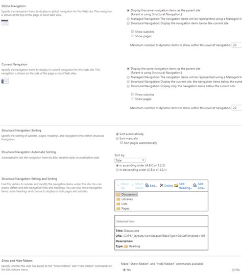 How To Fix Corrupted Navigation In Sharepoint Online Sharepoint