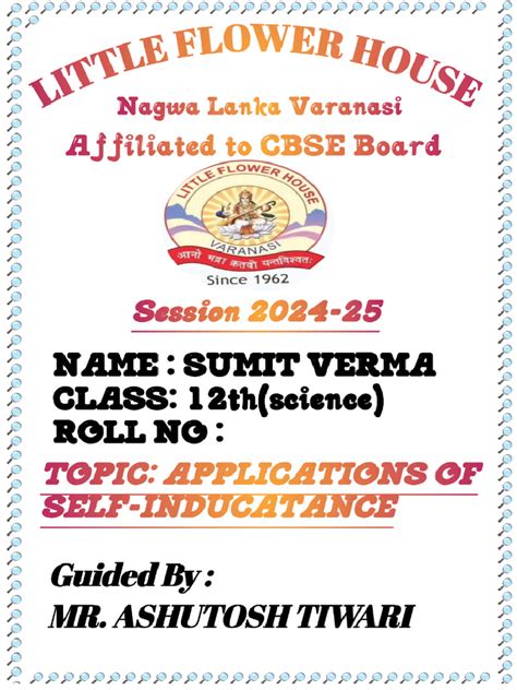 Class 12 Physics Project Pdf